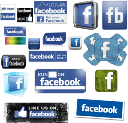 Facebook Icons Pack2 (PSD) | Official PSDs