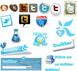Twitter Icons Pack (PSD) | Official PSDs