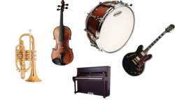 Musical Instrument Pack (PSD) | Official PSDs