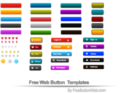 Free Web Button Templates (PSD) | Official PSDs